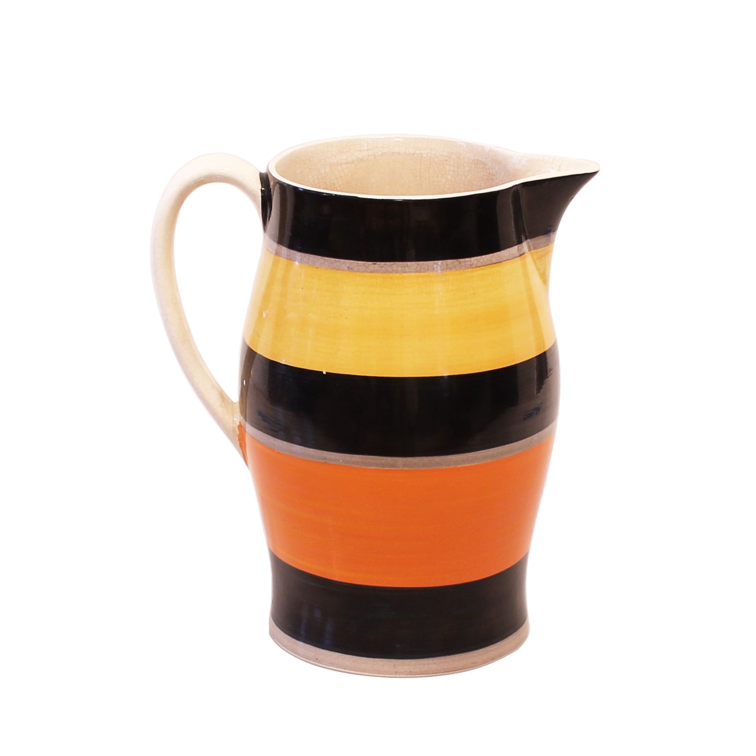 Gray's Pottery Hand Painted Pitcher and Glasses Set – German Valdivia ...