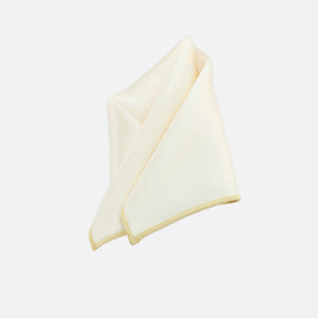 Ivory Pocket Square | Ivory Handkerchief – German Valdivia - Official ...